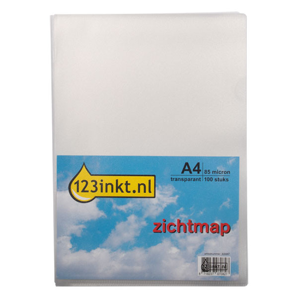 Esselte zichtmap transparant A4 85 micron (100 stuks) Esselte 123inkt.nl