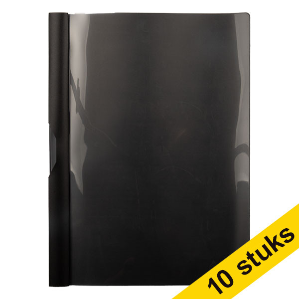 Aanbieding: 10x 123inkt klemmap zwart A4 voor 30 vel 123inkt.nl