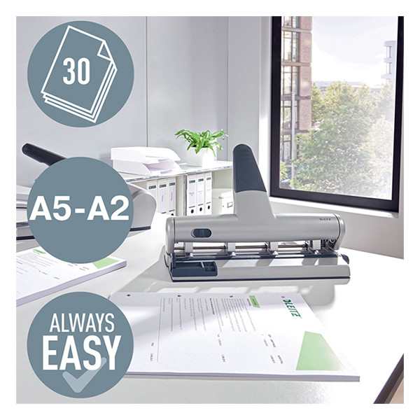 Leitz 5114 Akto Heavy Duty Variabele Multi Perforator 2 Of 4 Gaats 30