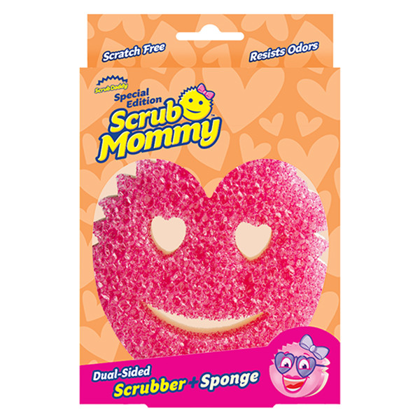 Scrub Mommy Heart spons Scrub Daddy 123inkt.nl
