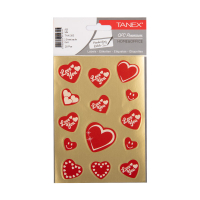 Fun stickers Papier en etiketten Tanex Puffy & Decoratie stickers ...