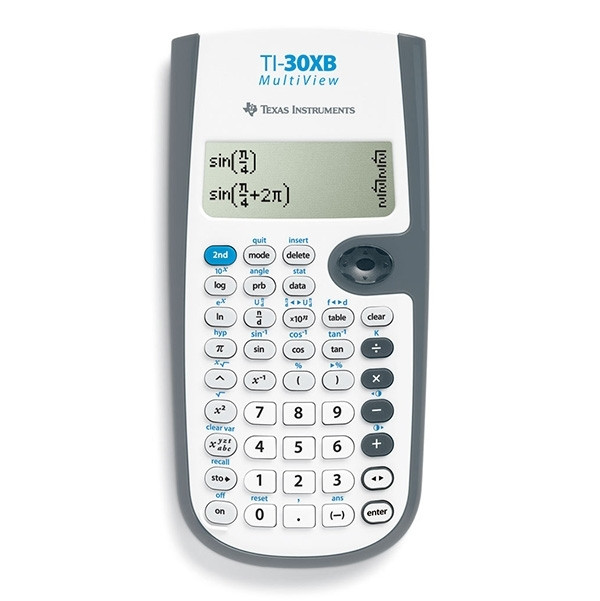 Texas Instruments TI-30XB Multiview wetenschappelijke rekenmachine ...
